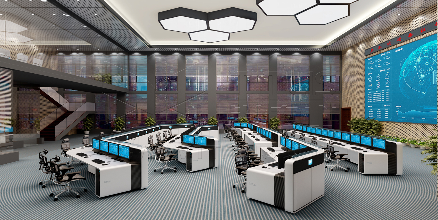 A radio and television station command center project-Beijing Titlis ...